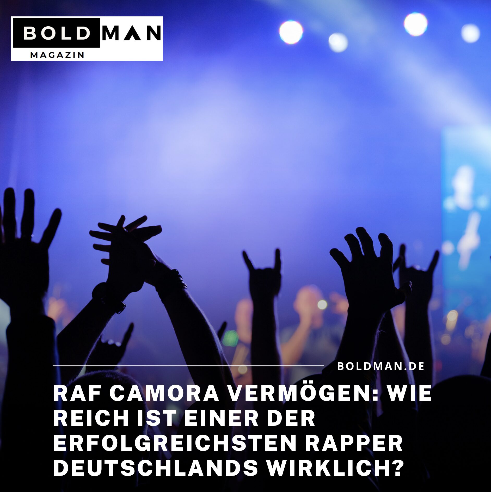 RAF Camora Vermögen: Nettovermögen von 50 Millionen Euro